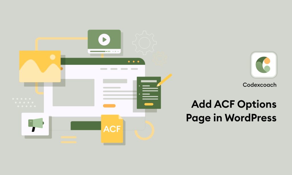 Add ACF Options Page In Wordpress - CodexCoach