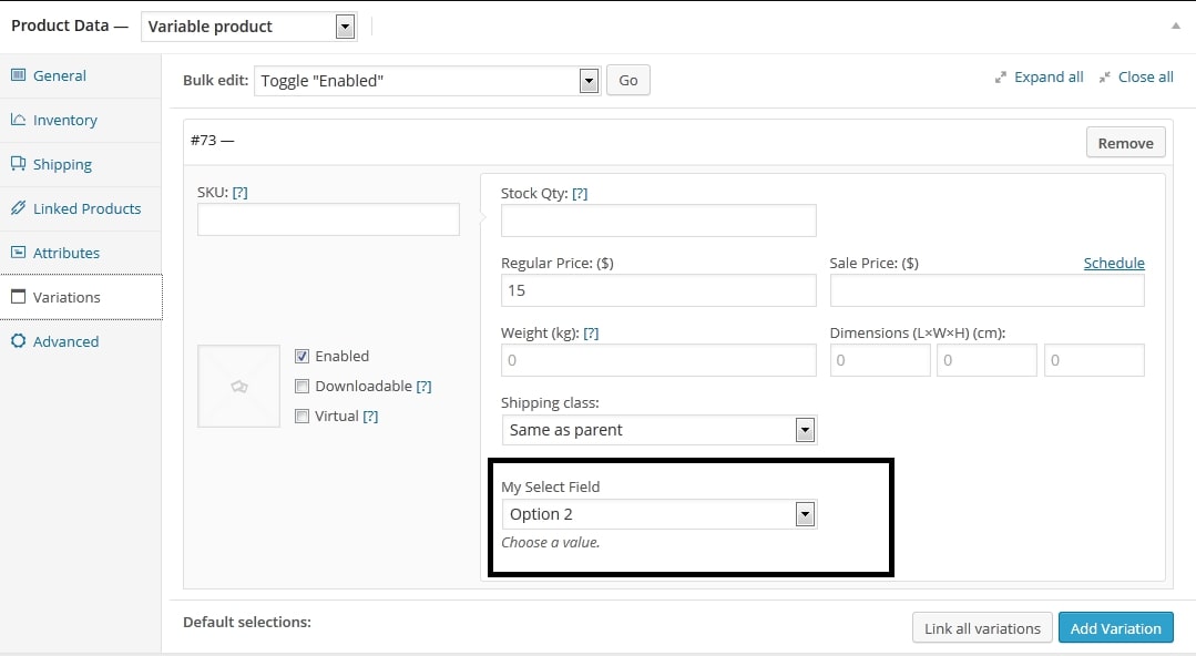 How To Add Custom Fields To Product Variations In WooCommerce - CodexCoach
