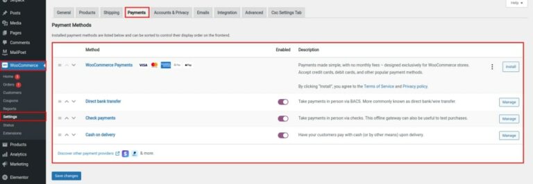 How To Edit Payment Gateway Title And Description In WooCommerce - CodexCoach