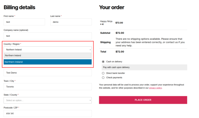 Add A New Country To Billing Shipping Address In Woocommerce Codexcoach