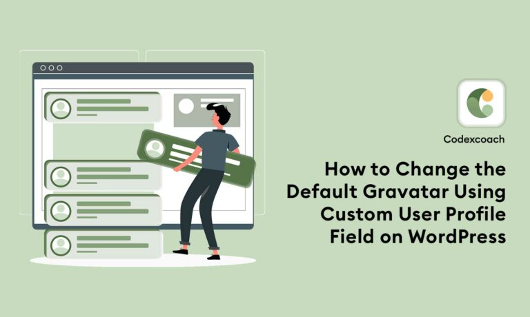 How To Change The Default Gravatar Using Custom User Profile Field On ...